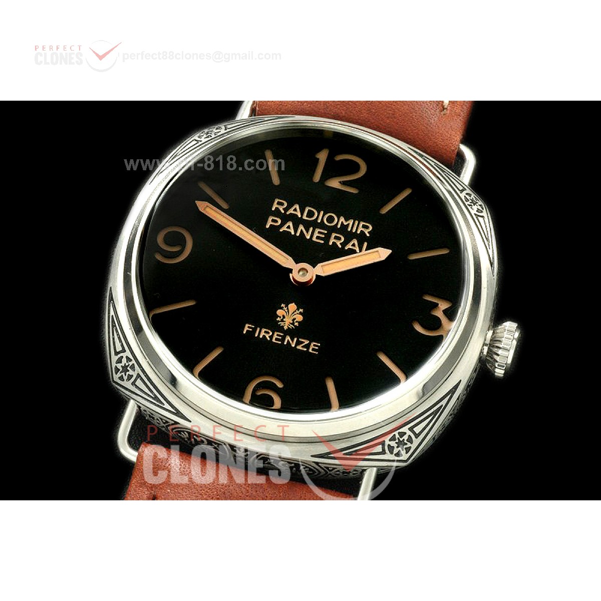 0 0 PN67202 Pam 672 Firenze 3 Days P-3000 - Radiomir 47mm - Panerai ...