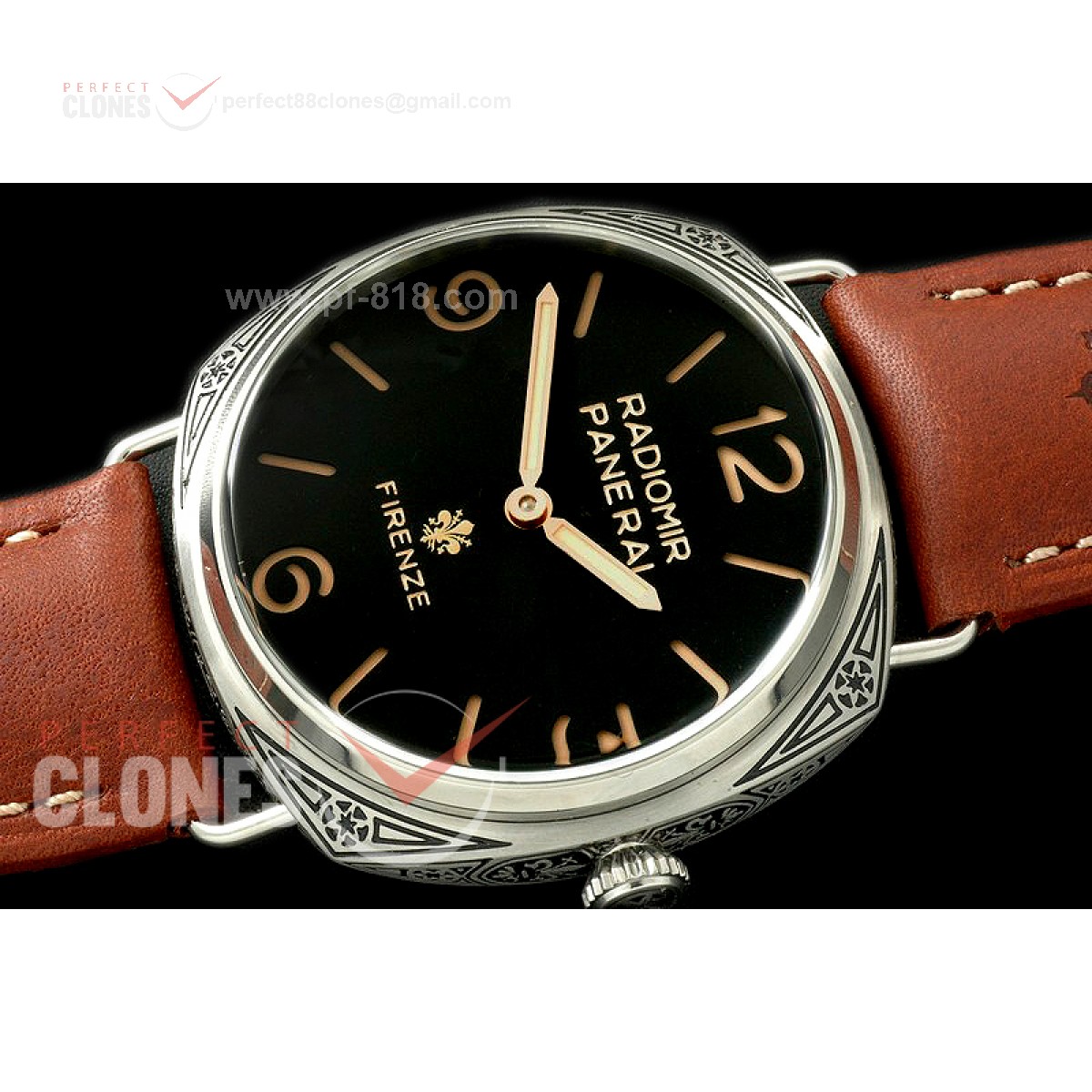 0 0 PN67202 Pam 672 Firenze 3 Days P-3000 - Radiomir 47mm - Panerai ...