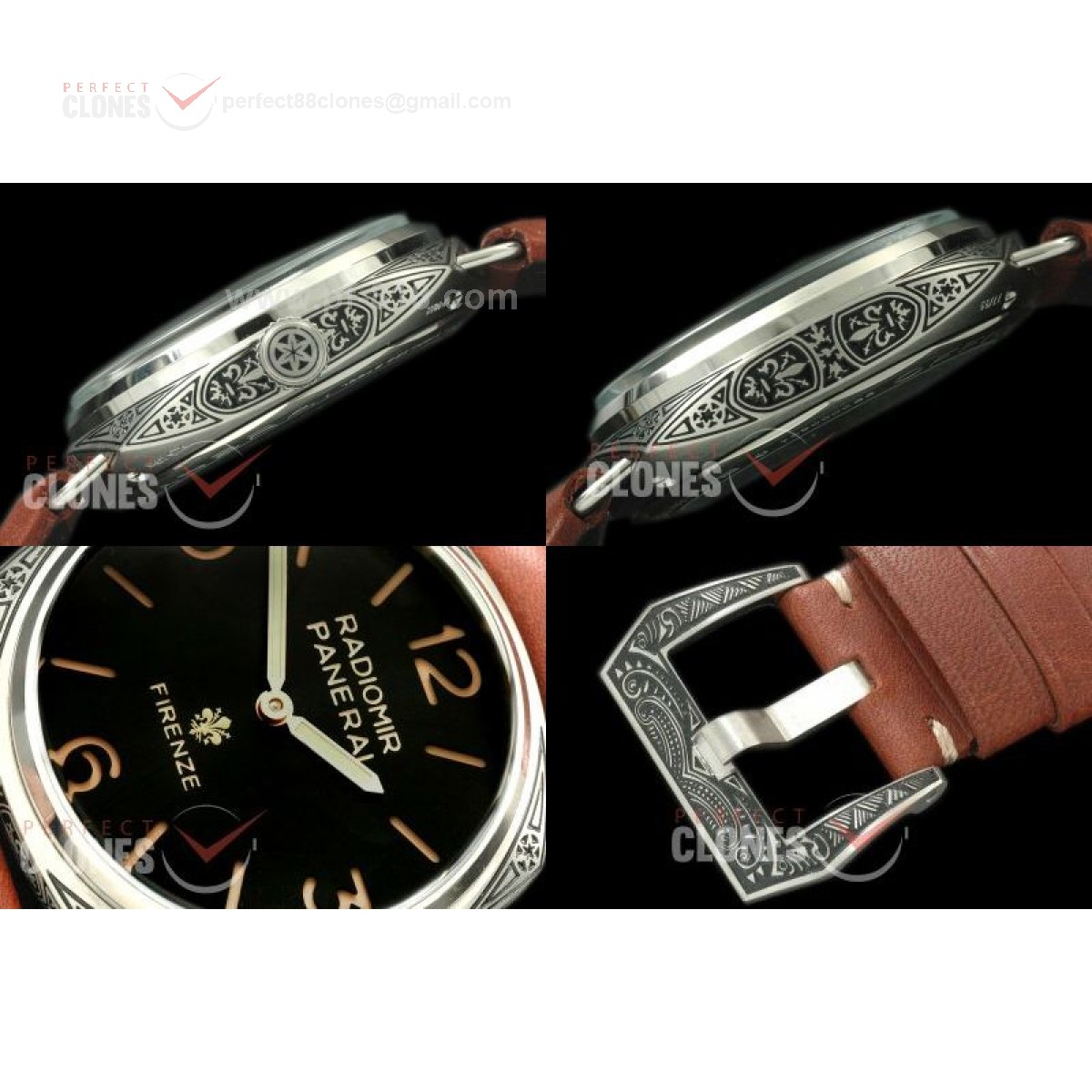 0 0 PN67202 Pam 672 Firenze 3 Days P-3000 - Radiomir 47mm - Panerai ...