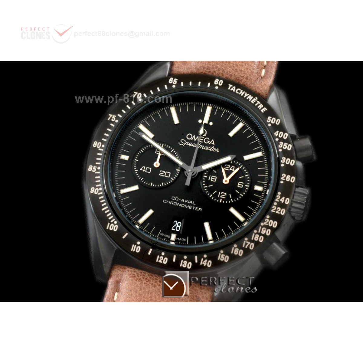 OMSP00188 Speedmaster Moon PVD/LE Black OS2Quartz - Quartz Chronograph ...