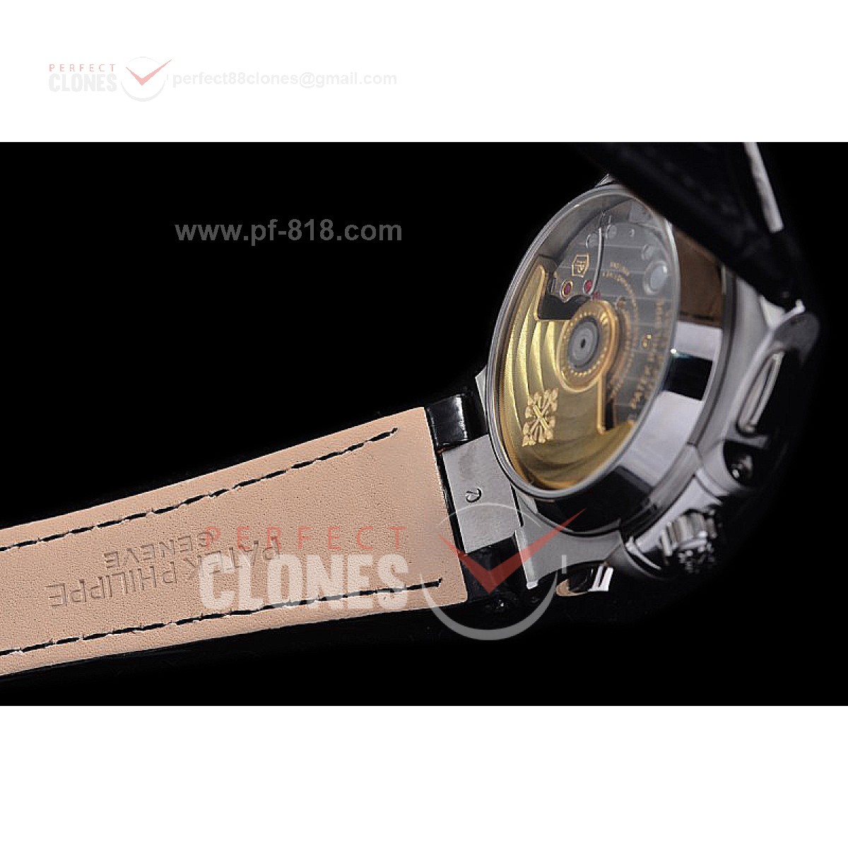 PP-5980-102L PPF Nautilus 5980 Chronograph SS/LE Grey Sticks Asian ...