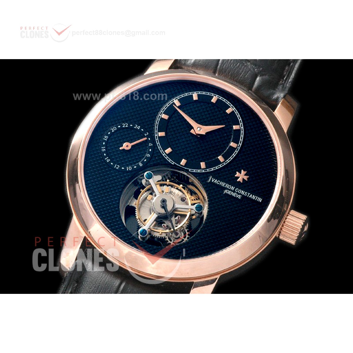 0 VCM-227 Master Tourbillon RG/LE Black Flying Tourbillon