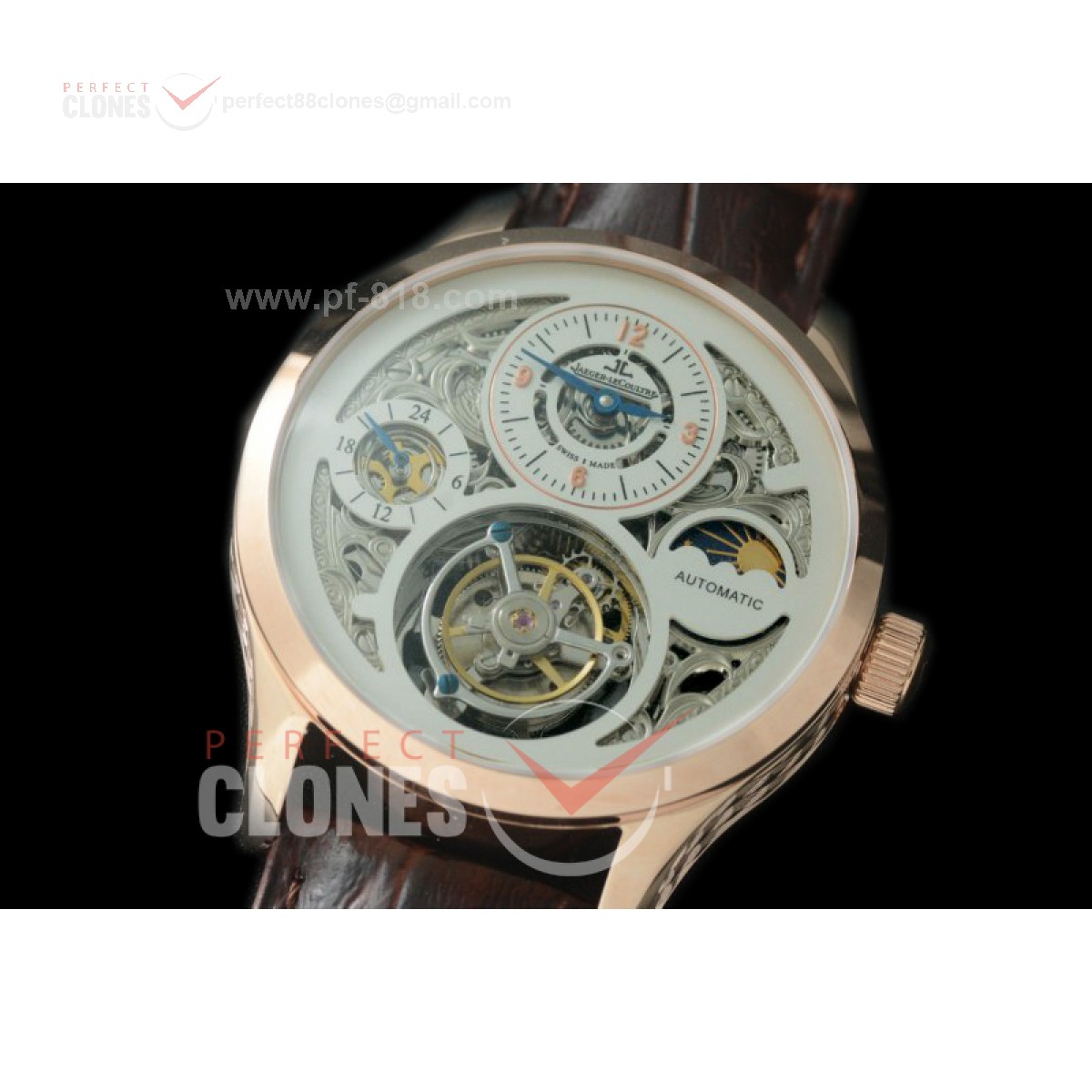 0 JL00736 Master Tourbillon RG/LE White Flying Tourbillon