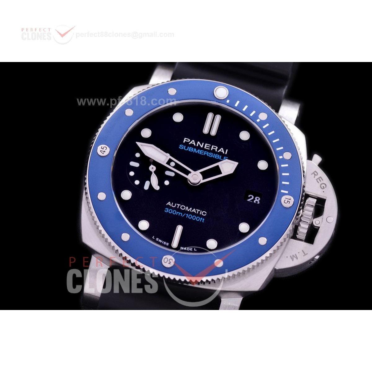 0 0 0 0 0 PN1209W01 XF/VSF Pam 1209 W Series 42mm Luminor Submersible ...