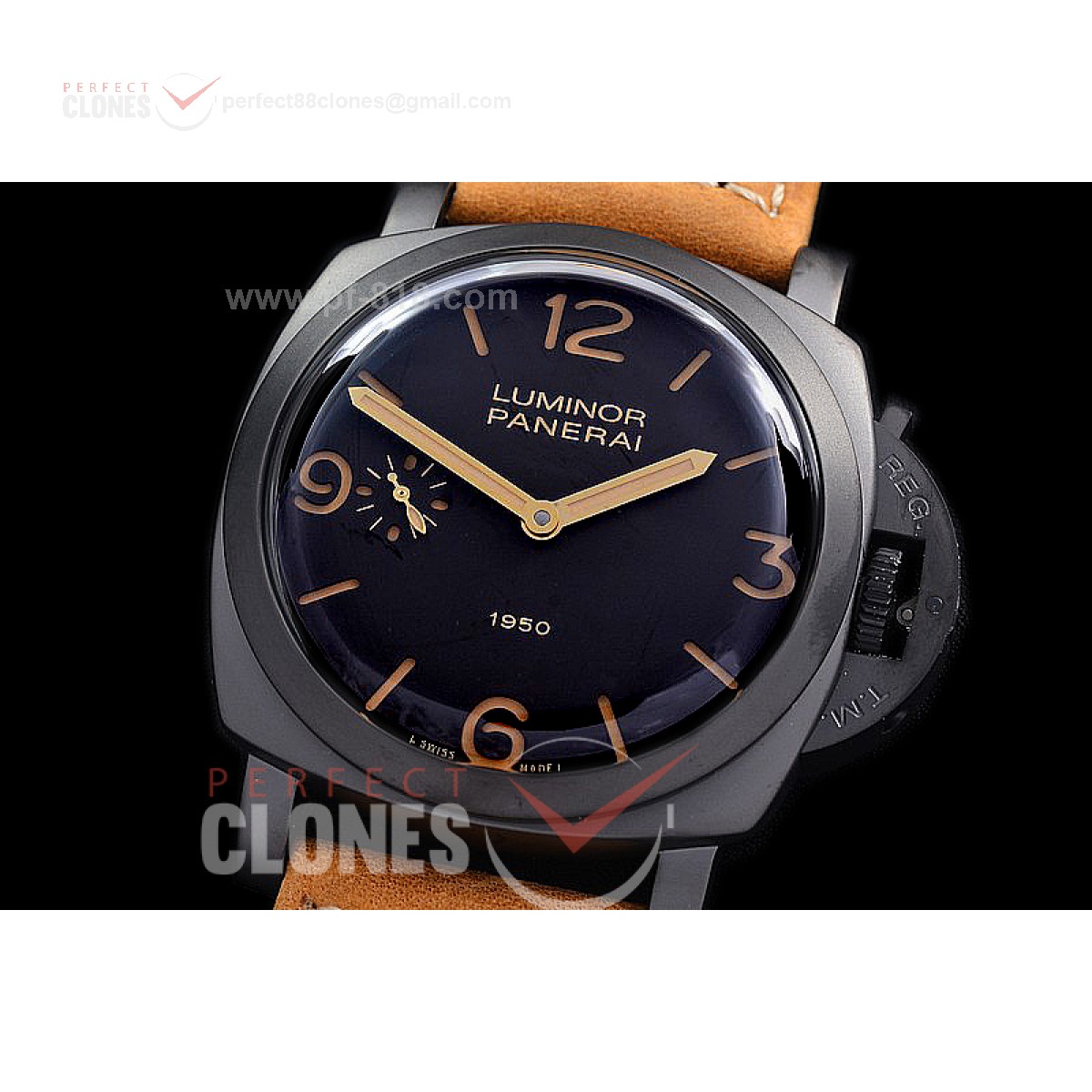 0 0 0 0 0 PN375N03 HWF Pam 375 N Series 1950 Limited Edition PVD/LE ...