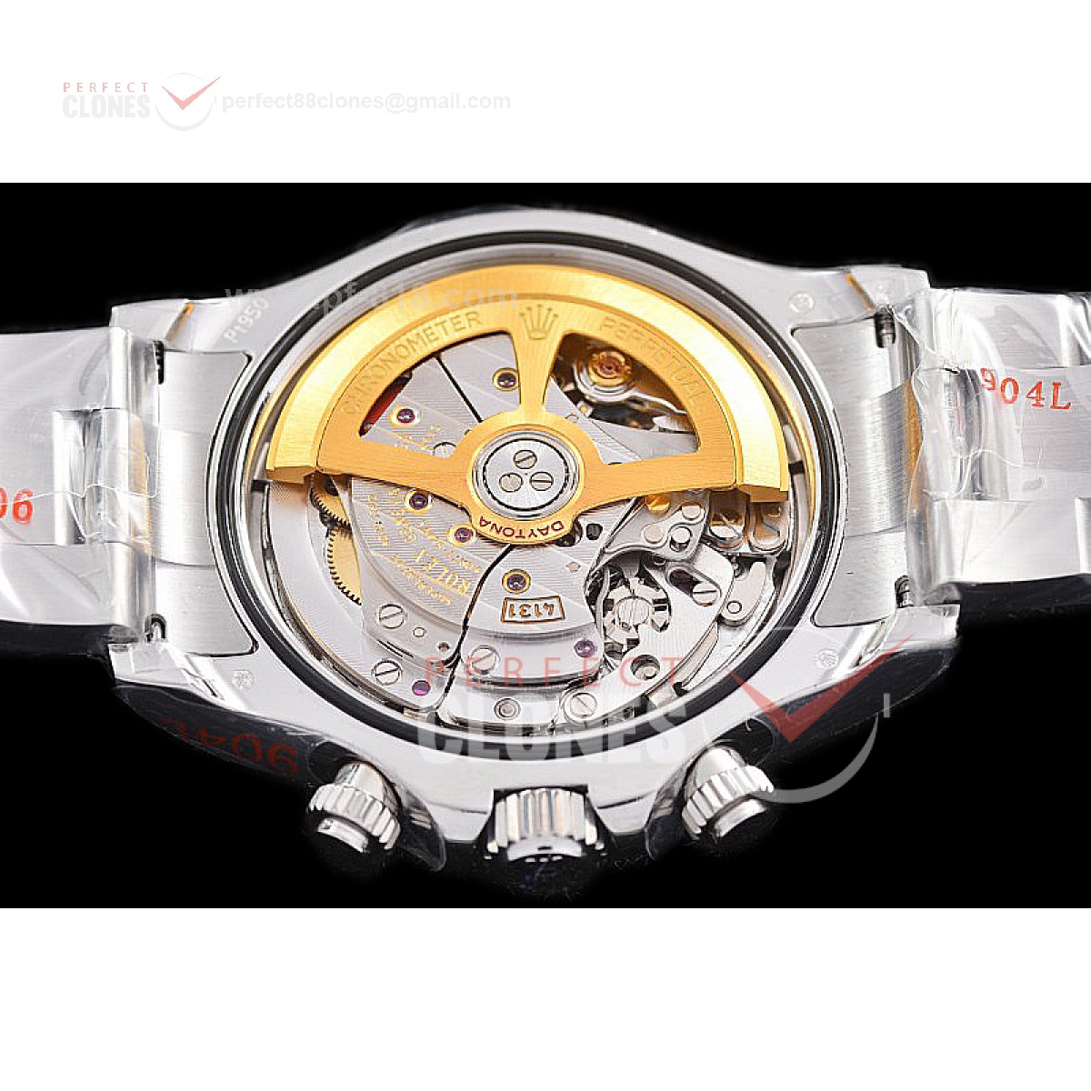 0 0 0 0 RLDS-126506-103W QF 904L Steel Daytona 126506 SS/SS Ice Blue ...