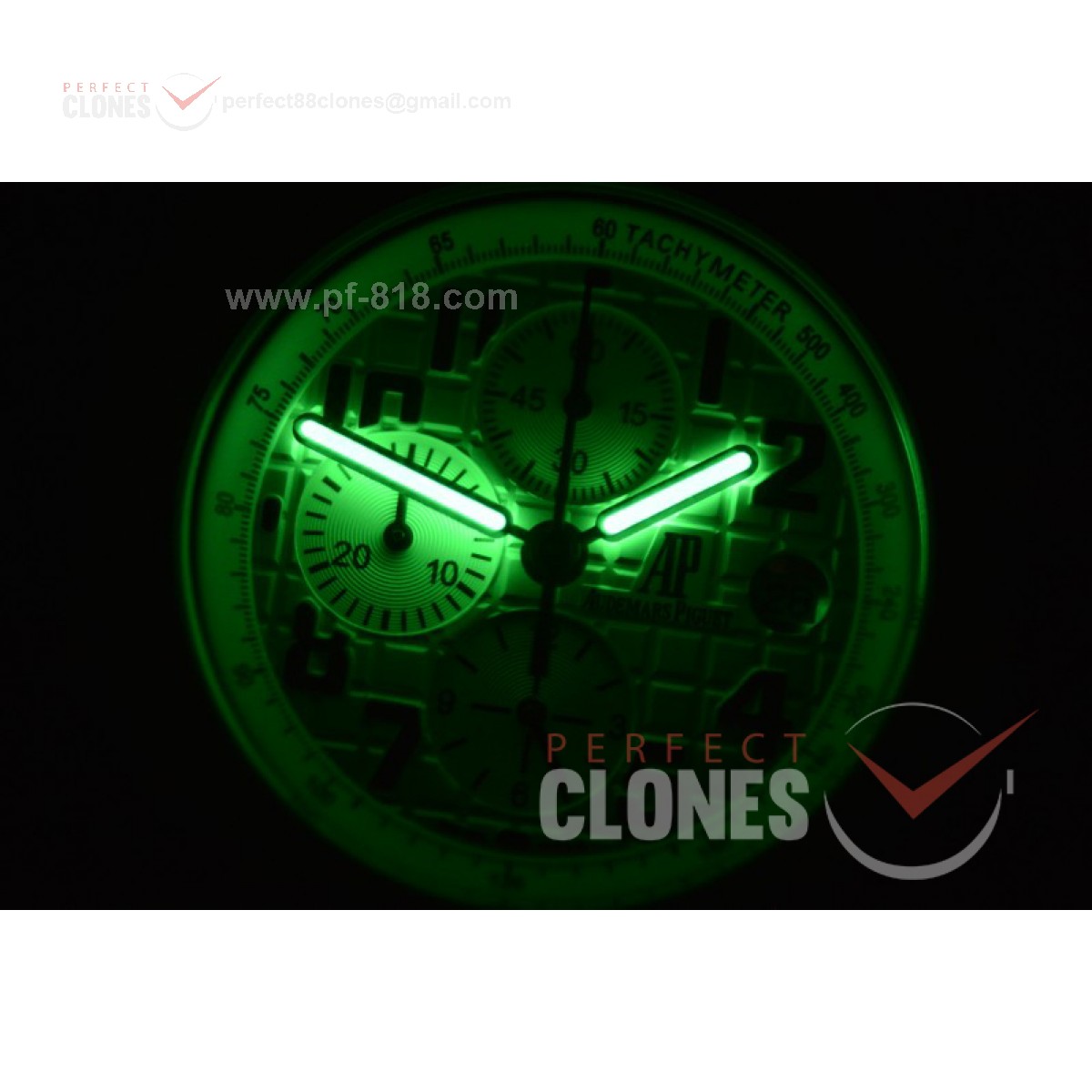 AP26400-901R Royal Oak Offshore Chronograph 26400 SS/RU White Seiko VK6