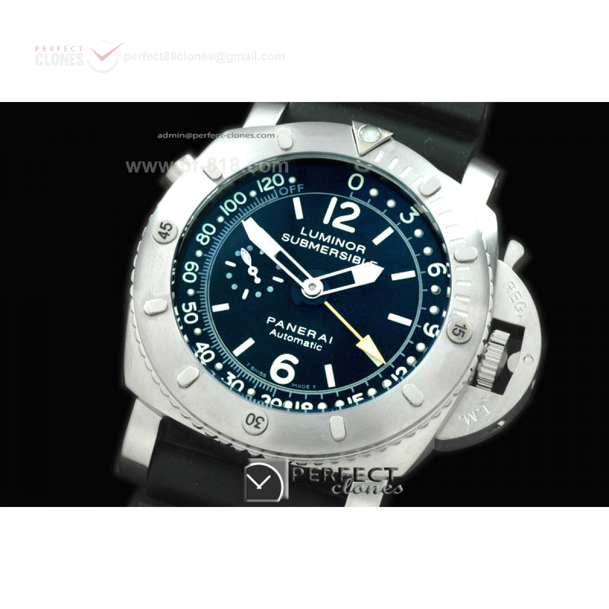 PN19301 Pam 193 DeepGauage Tuna Can SS/RU Black Asian 2813 23J ...