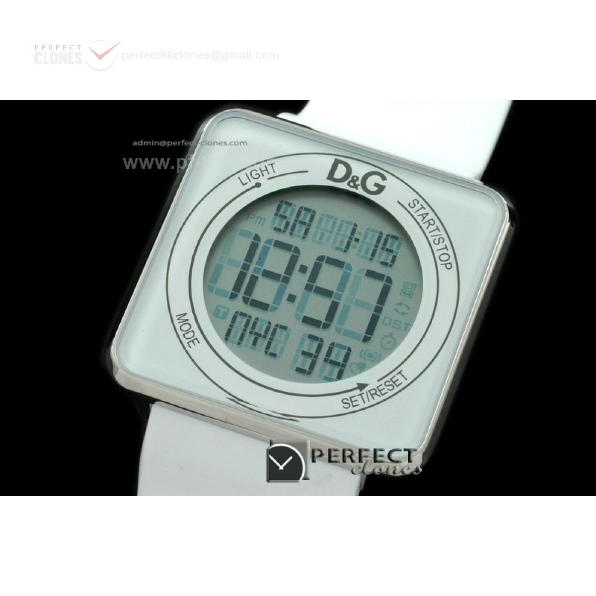 DG10002 High Contact DW0735 White Touchscreen Original Quartz
