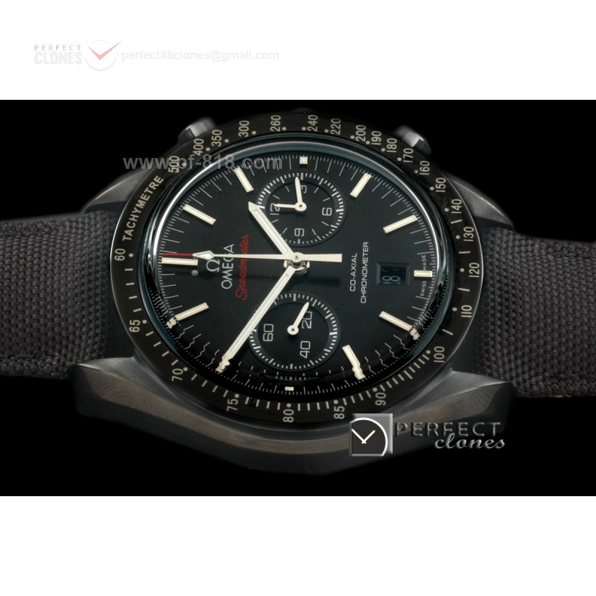 OMSP00068 Speedmaster Darkside of the Moon CER/NY Black A-7750