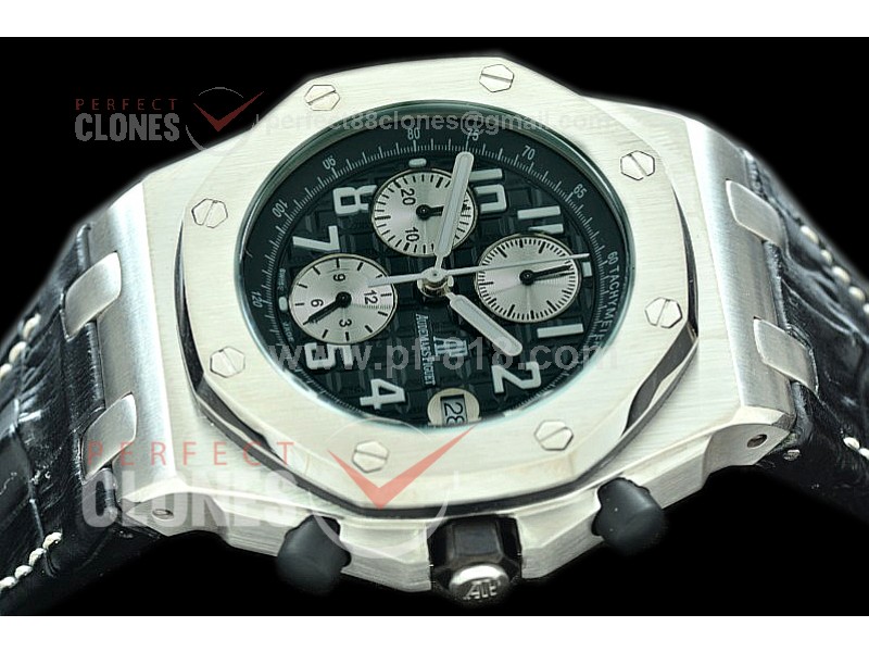 AP26400-909L Royal Oak Offshore Chronograph 26400 SS/LE Black/White ...